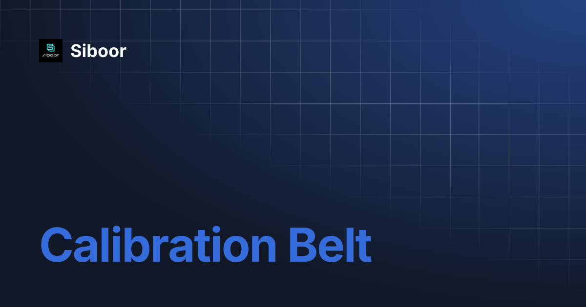 Calibration Belt | Siboor